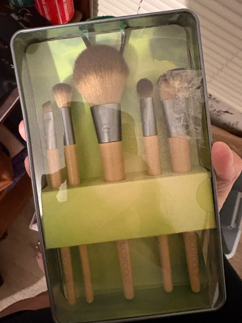 ecotools | Makeup | Ecotools Bamboo Handle Makeup Brush Set With Silver ...